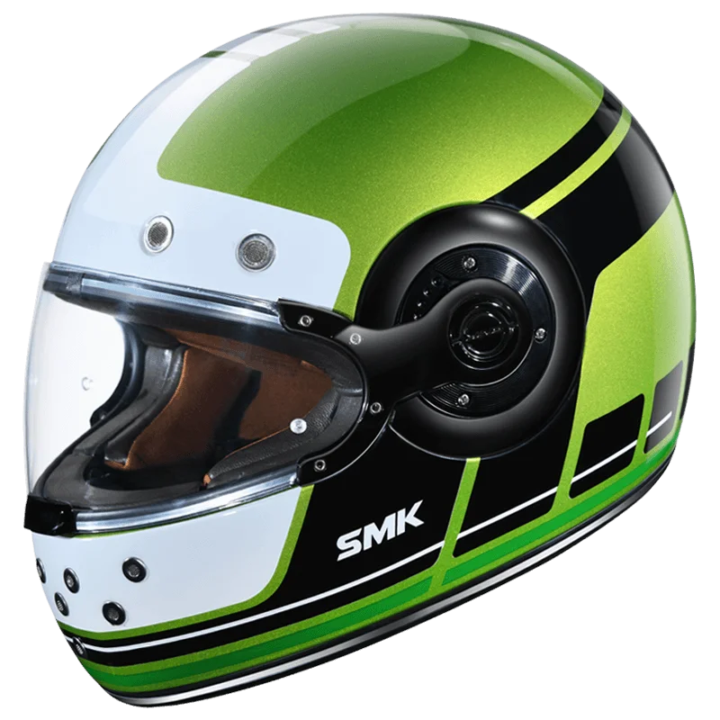 SMK Retro Ranchero GL821 Full-Face Helmet – Retro Design